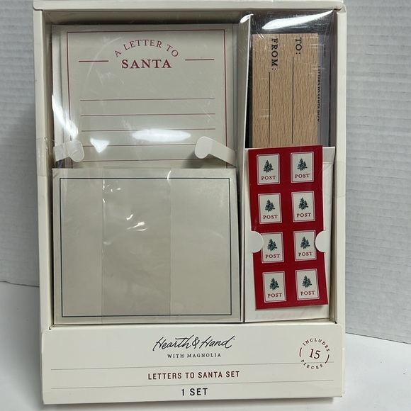 Hearth & Hand | Holiday | Hearth Hand W Magnolia Letters To Santa Set ...